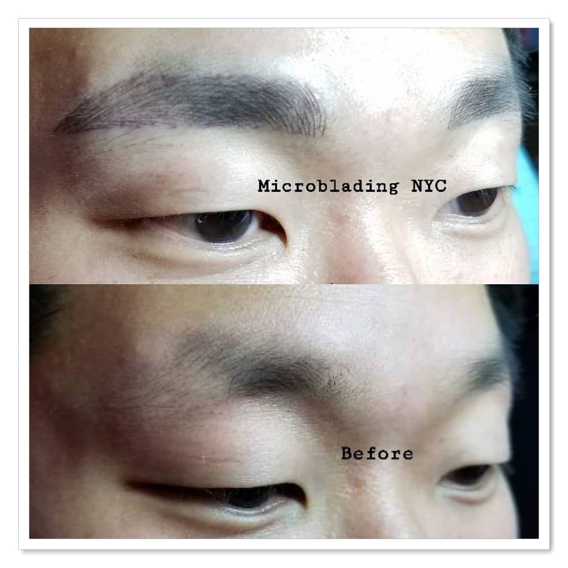 Microbladed & 3D brow - Lash Lift NYC